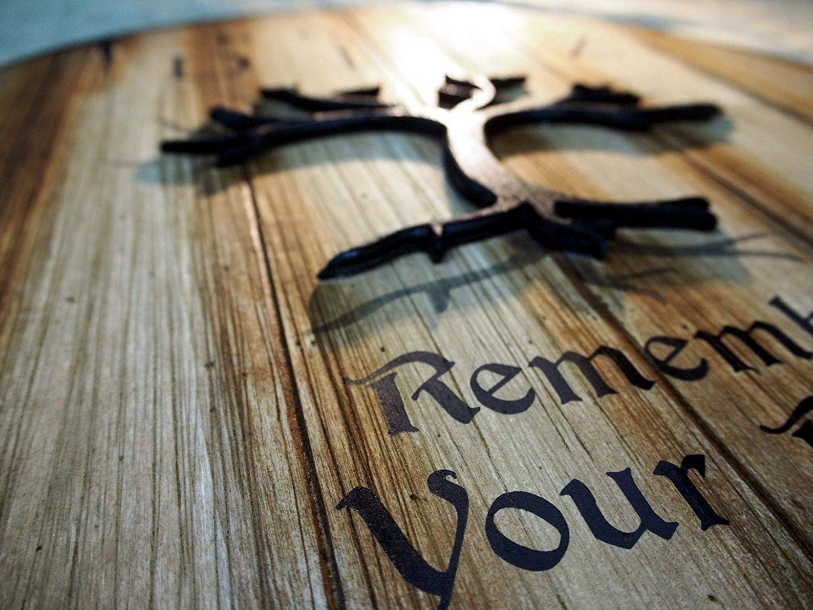 Personalized Rustic Barrel Sign Featuring an Embossed Tree of | Etsy