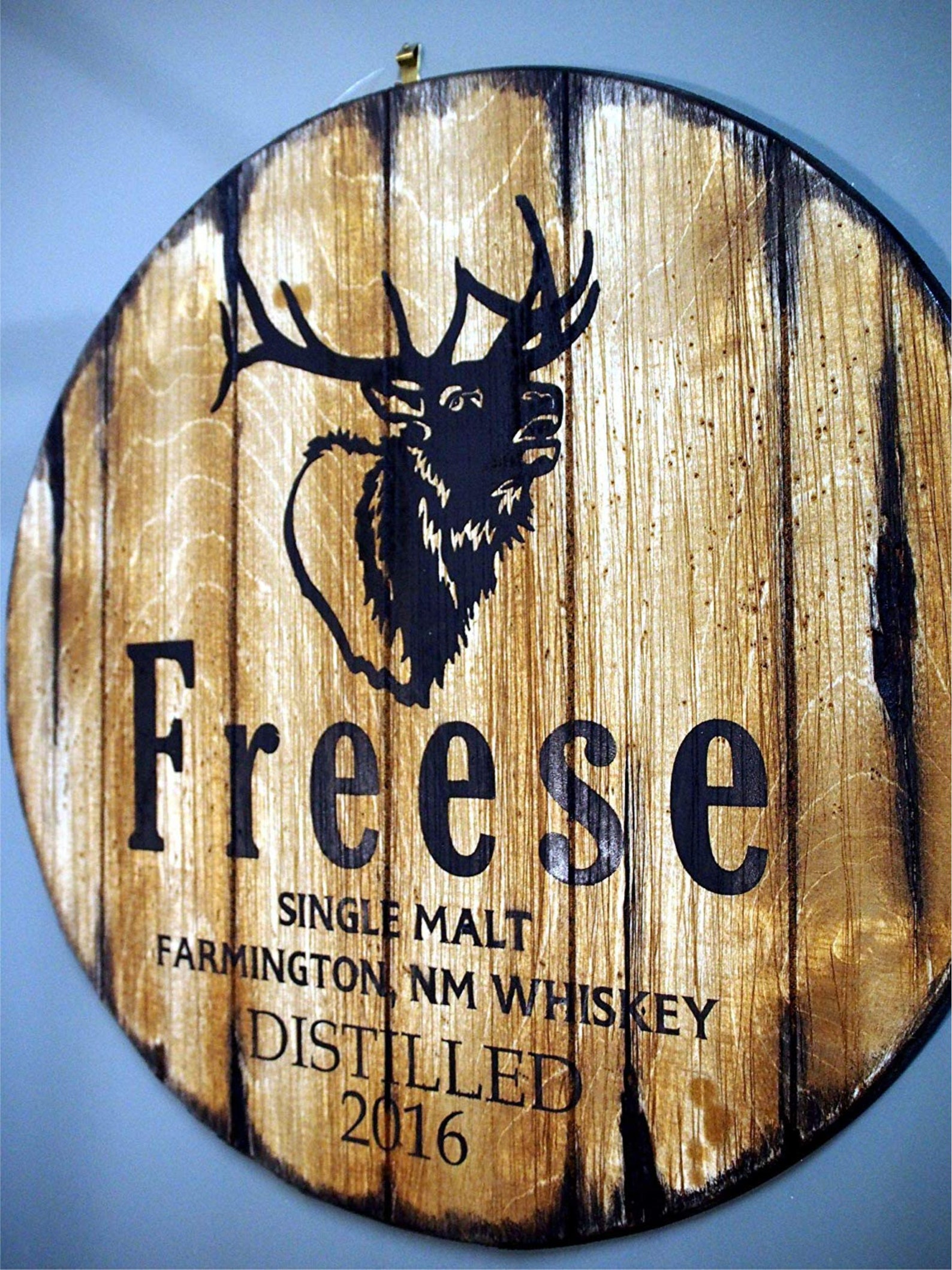 Custom Sign Inspired by Old Whiskey Barrels Personalized - Etsy