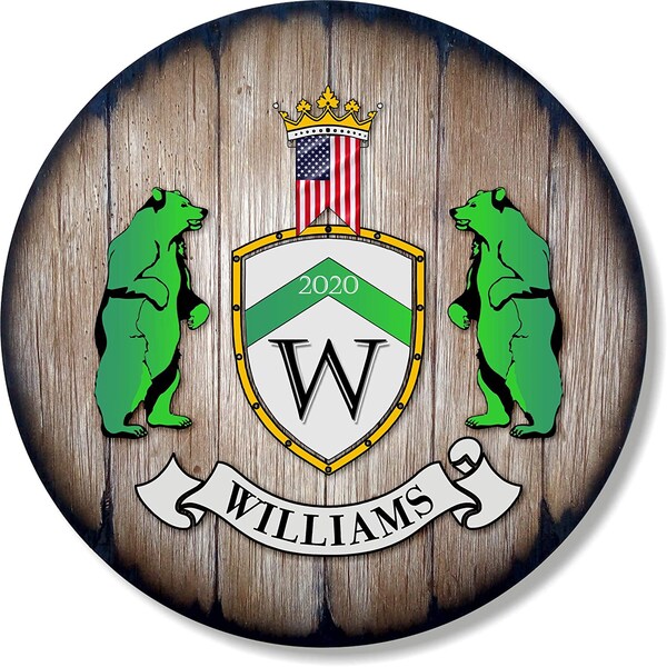 Custom Coat of Arms Wall Plaques - Etsy