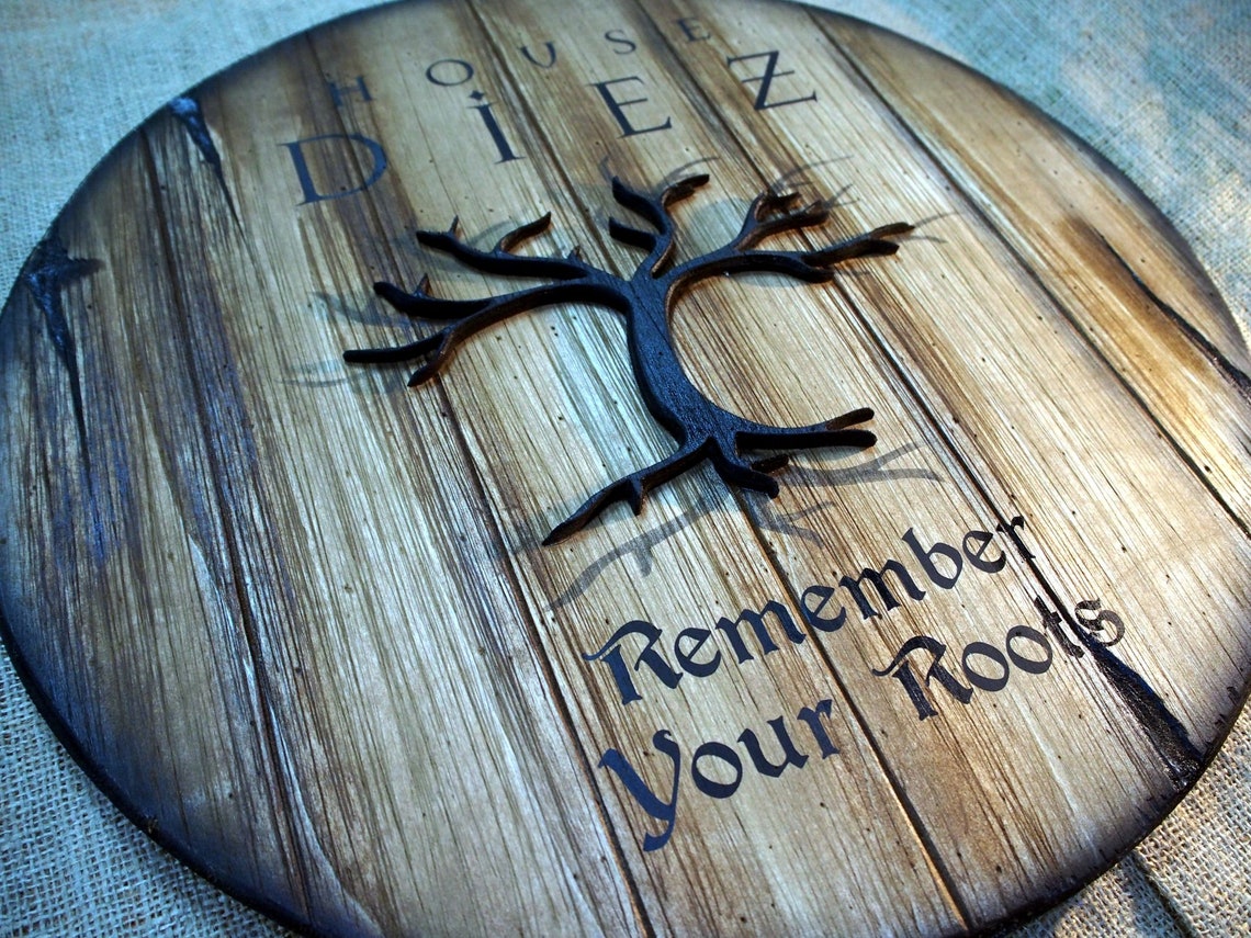 Personalized Decor Sign Inspired by Fantasy Novels Wooden | Etsy