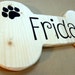 Dog Bone Shaped Sign Family Pet Name Personalized Wooden - Etsy Australia