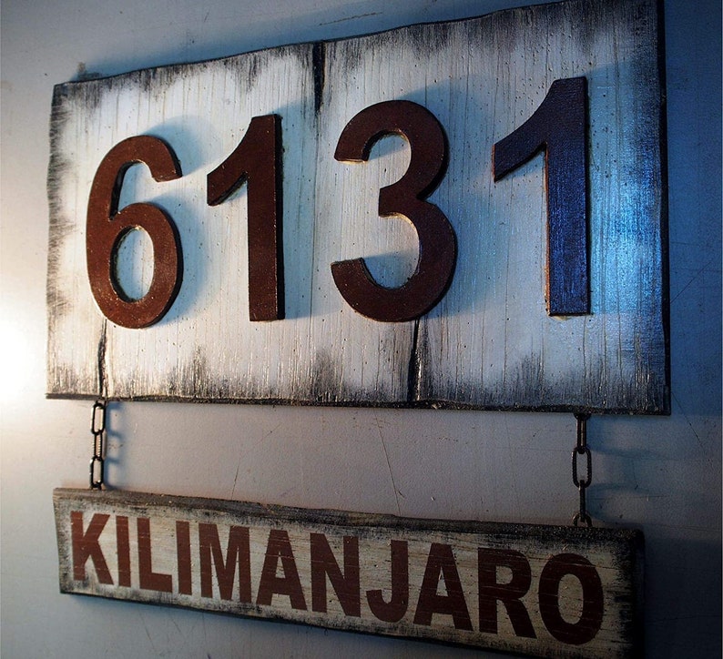 Rustic House Address Signs Rubbed Bronze-colored House - Etsy