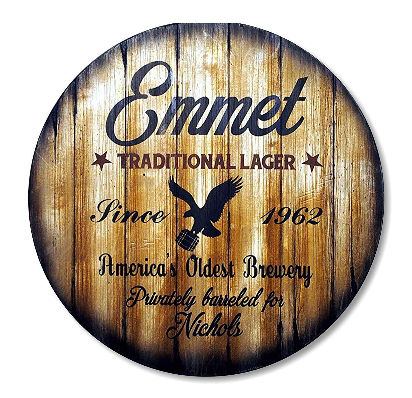 Personalized Bar Stools Tops Round Wood Seats Set of 2 - Etsy