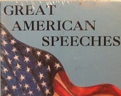 FACTORY SEALED Great American Speeches VHS double Tape 80 - Etsy