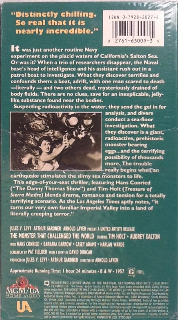 The Monster That Challenged The World Barbara Darrow