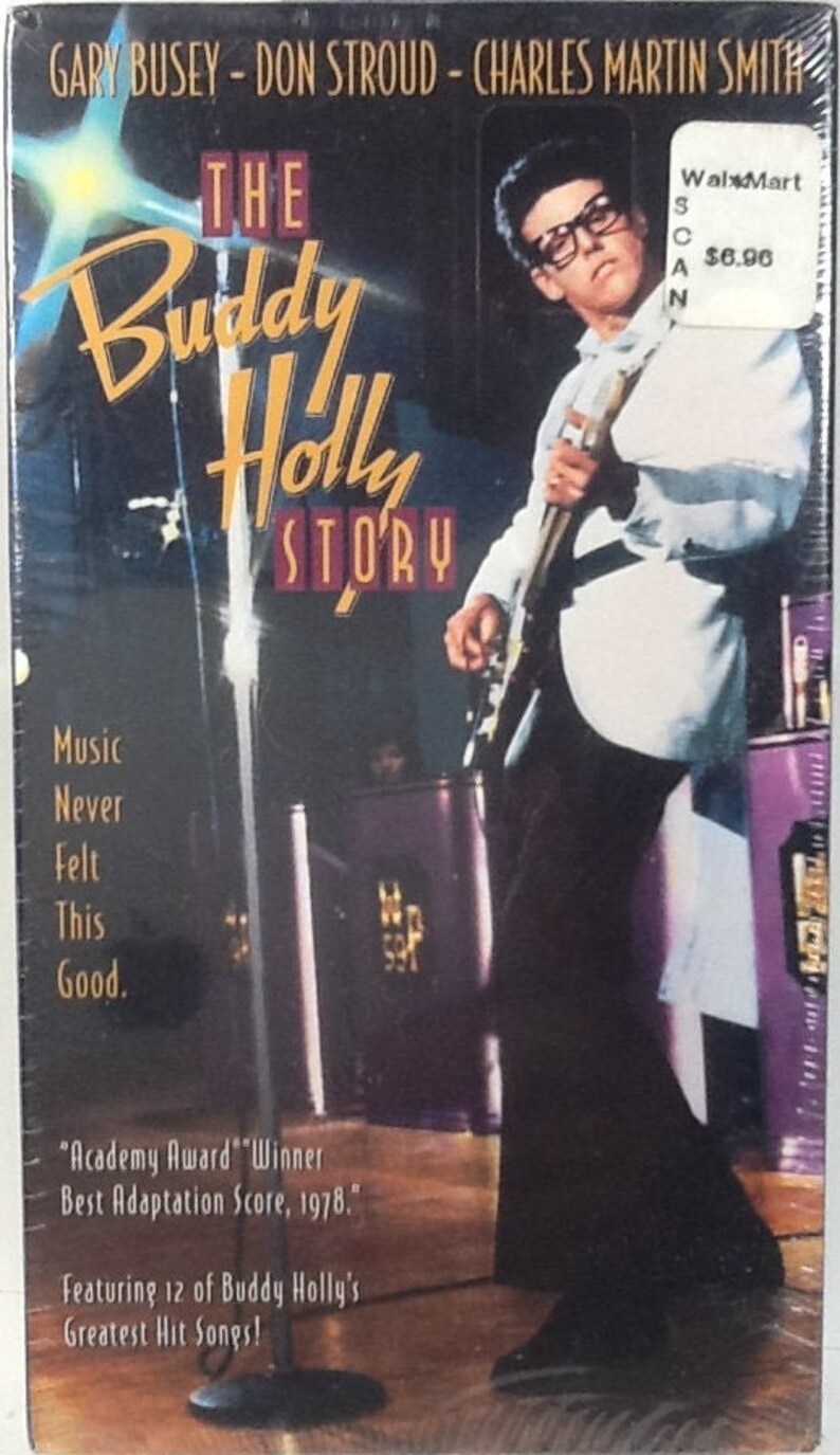 FACTORY SEALED the Buddy Holly Story VHS Gary Busey 1996 - Etsy