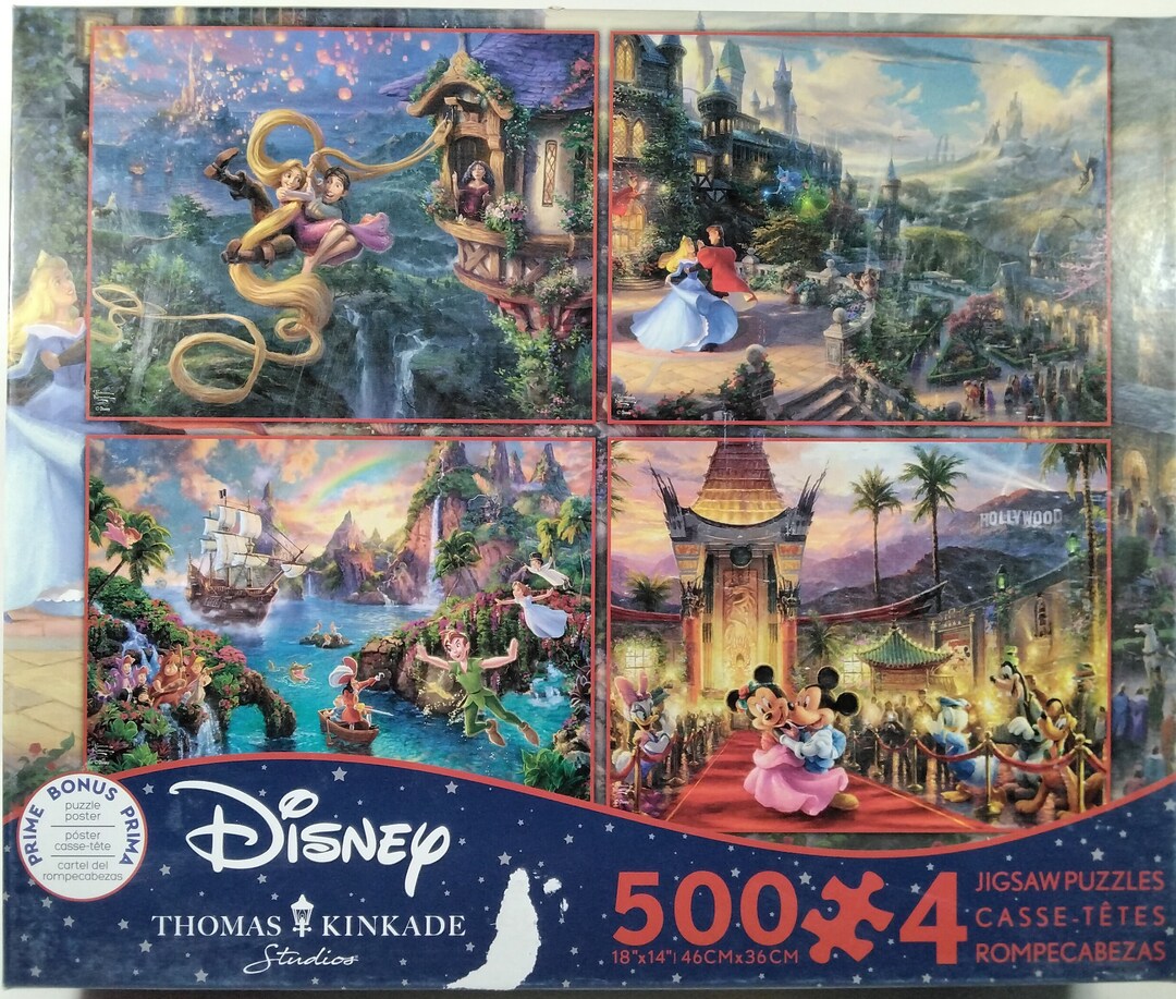 Disney 4-pack Tangled Sleeping Beauty Peter Pan Mickey and Minnie ...