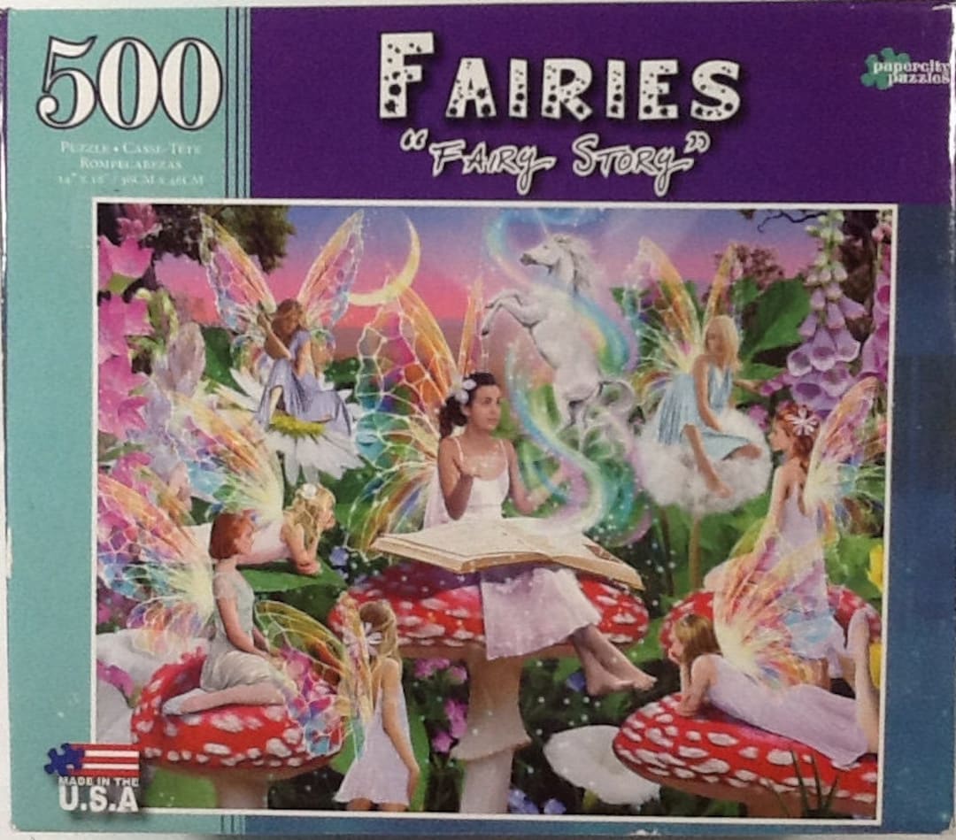 Fairy Story Gary Walton 500 Jigsaw Puzzle 14 X 18 Papercity Puzzles - Etsy