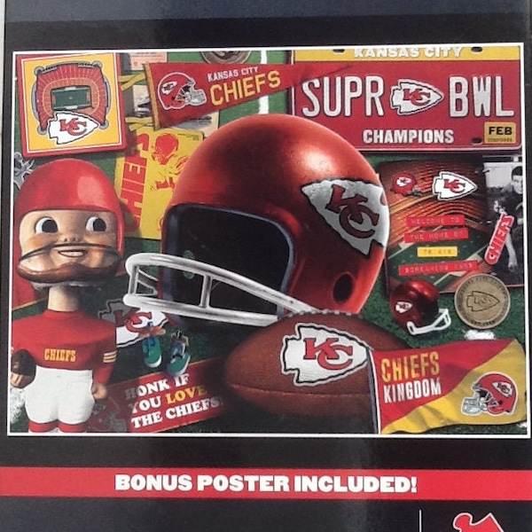Kansas City Chiefs Jigsaw Puzzle - Etsy