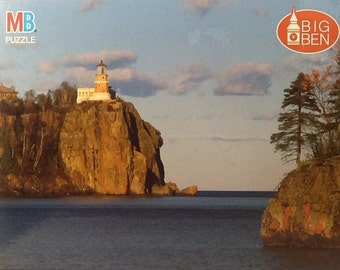 Split Rock Lighthouse Puzzle - Etsy