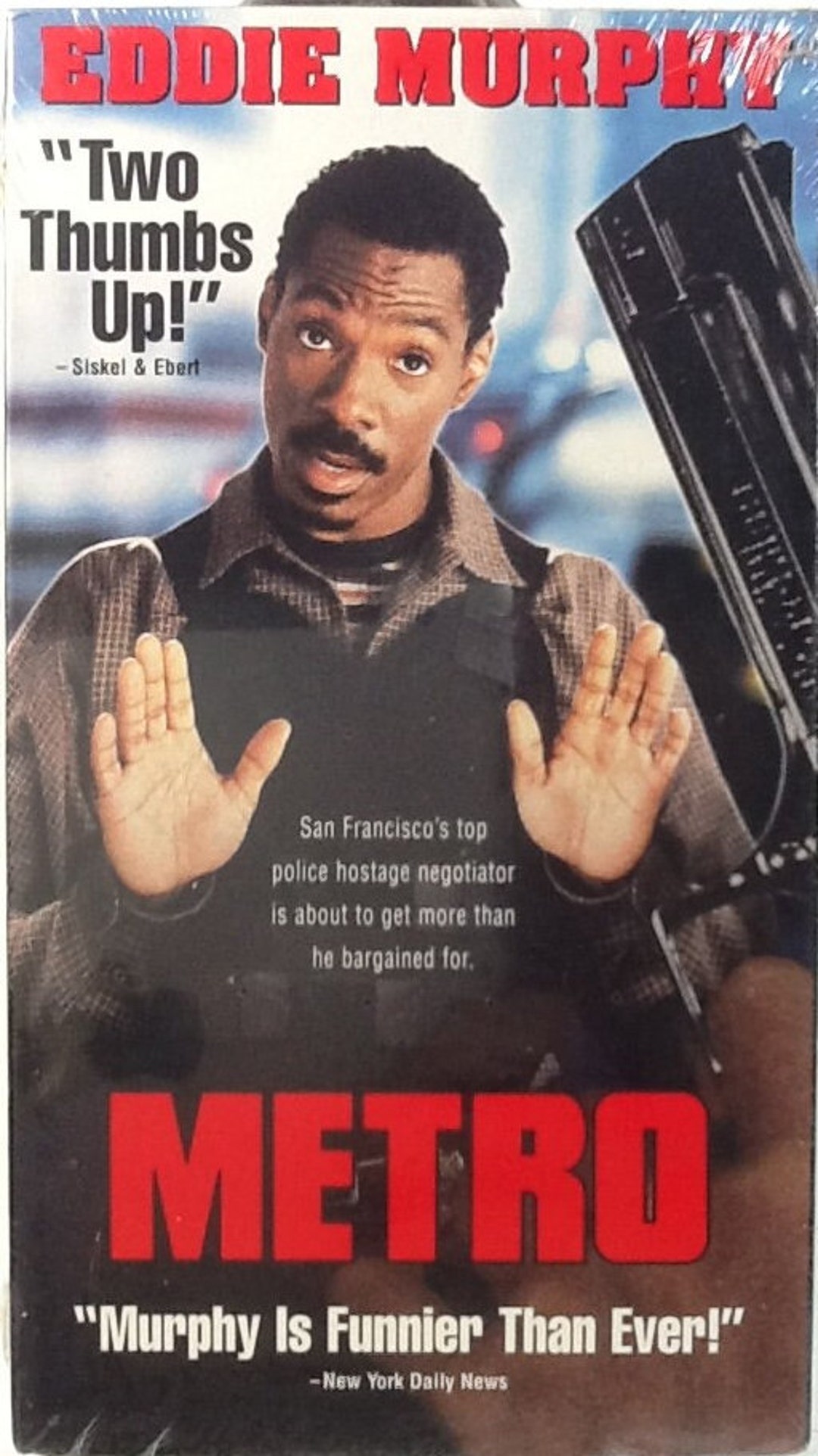 FACTORY SEALED Metro VHS Eddie Murphy Michael Rapaport Buena Vista Home Video 1997 Film - Etsy