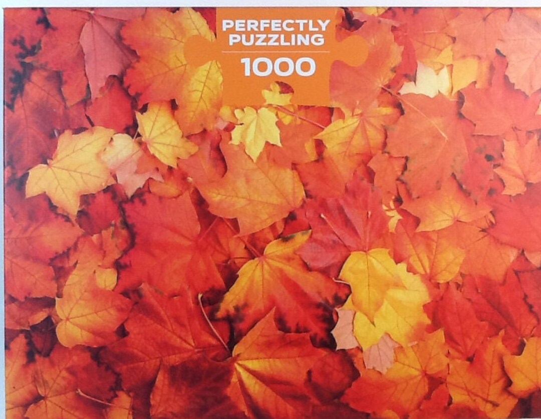 Fall Leaf Puzzle Perfectly Puzzling 1000 Jigsaw Puzzle 29.5 X 19.5 ...