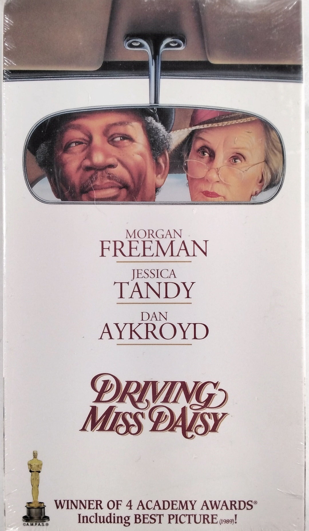 Factory Sealed Driving Miss Daisy VHS Morgan Freeman Jessica Tandy Dan ...