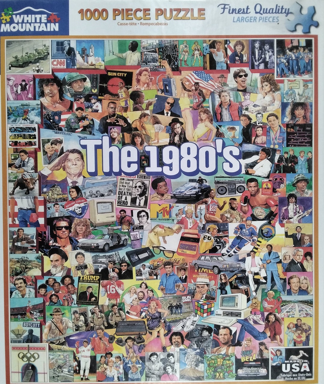 The 1980's Terminator Back to the Future Rambo Risky Business Mr T ...