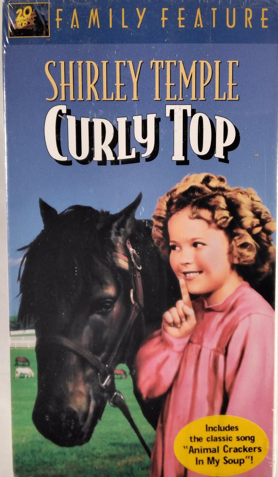 New SEALED Curly Top VHS Shirley Temple WATERMARK - Etsy