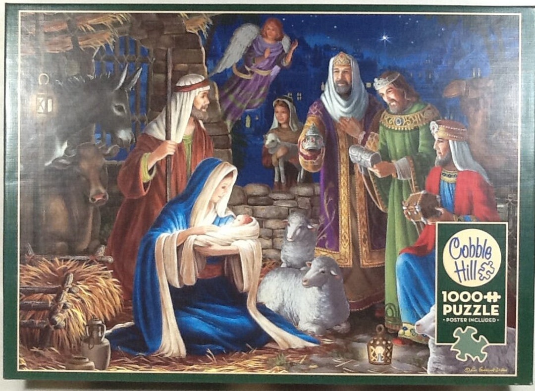 Miracle in Bethlehem Baby Jesus Mary Joseph Three Wise Men Liz Goodrick ...