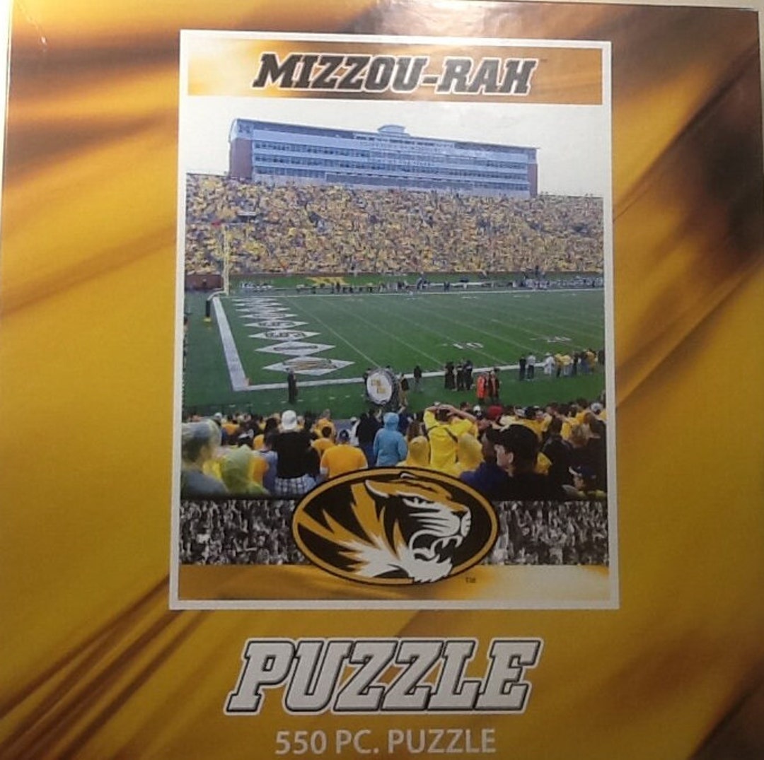 Mizzou-rah University of Missouri Tigers 550 Pc Jigsaw Puzzle R & R Inc ...