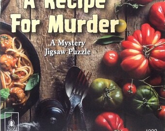Murder Mystery Jigsaw Puzzle - Etsy