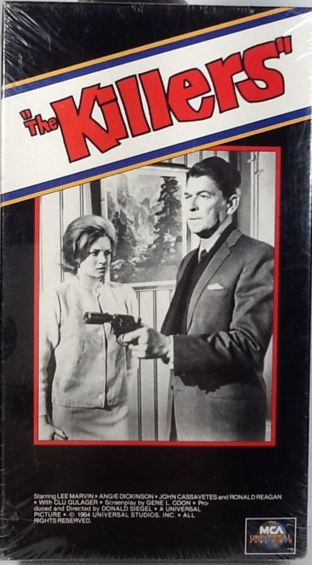Factory Sealed the Killers VHS Ronald Reagan Lee Marvin Angie Dickinson ...