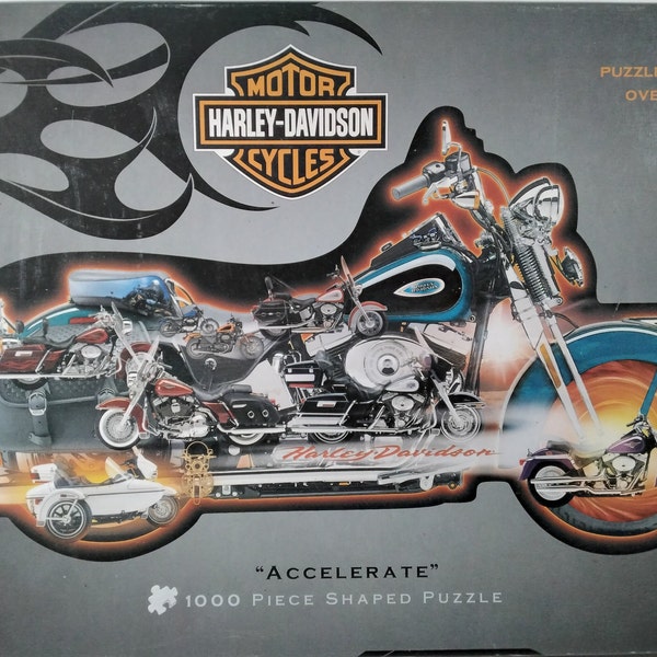 Motorcycle Puzzle - Etsy