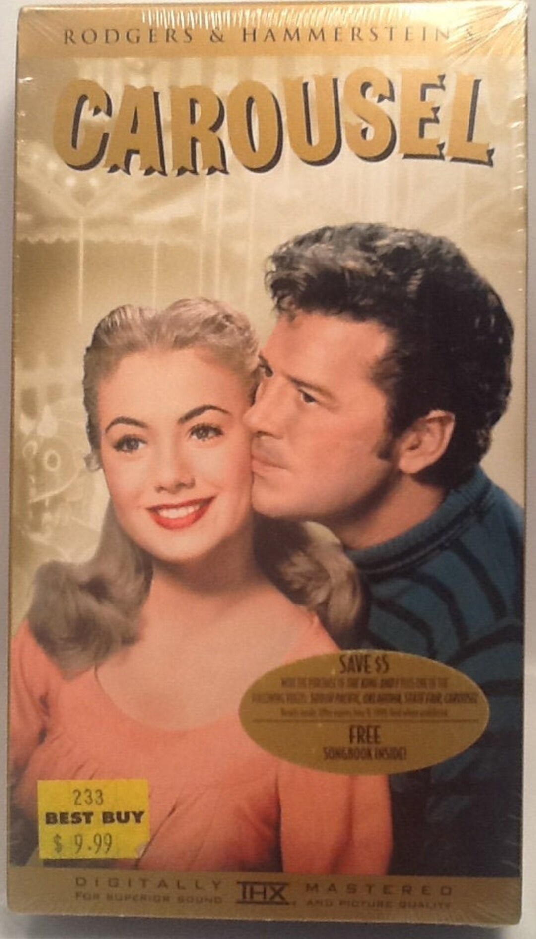 FACTORY SEALED Carousel VHS Rogers & Hammerstein Gordon Macrae Shirley ...