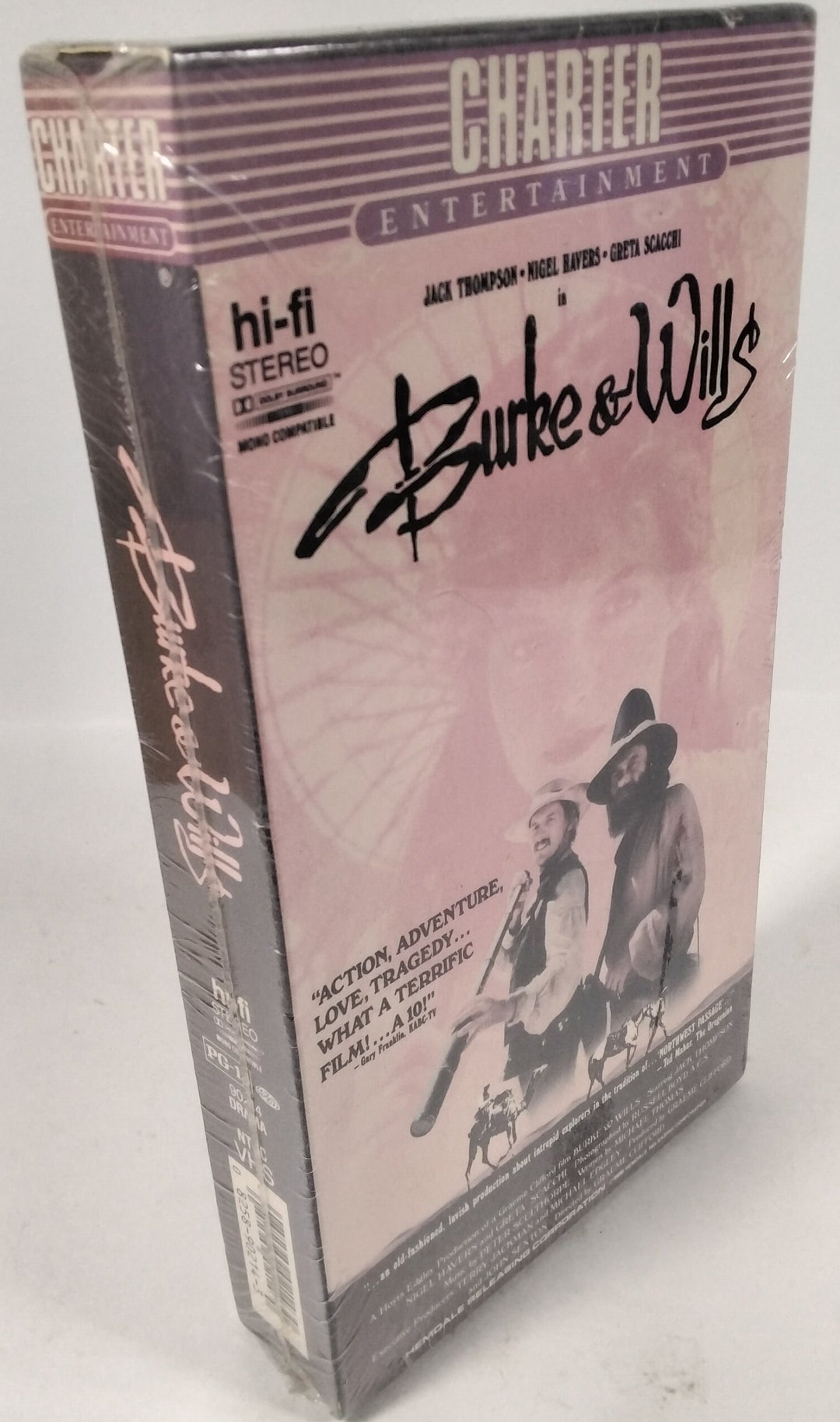Factory Sealed Burke & Wills VHS Jack Thompson - Etsy