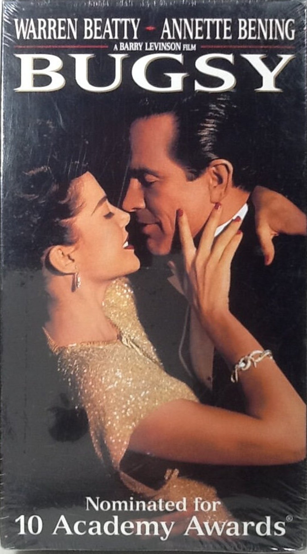 Vintage 1992 FACTORY SEALED Bugsy VHS Warren Beatty Annette Bening ...