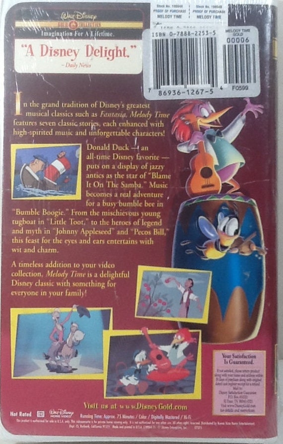 Melody Time Dvd