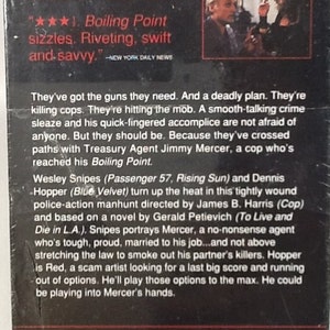 FACTORY SEALED Boiling Point VHS Wesley Snipes Dennis Hopper 1993 ...