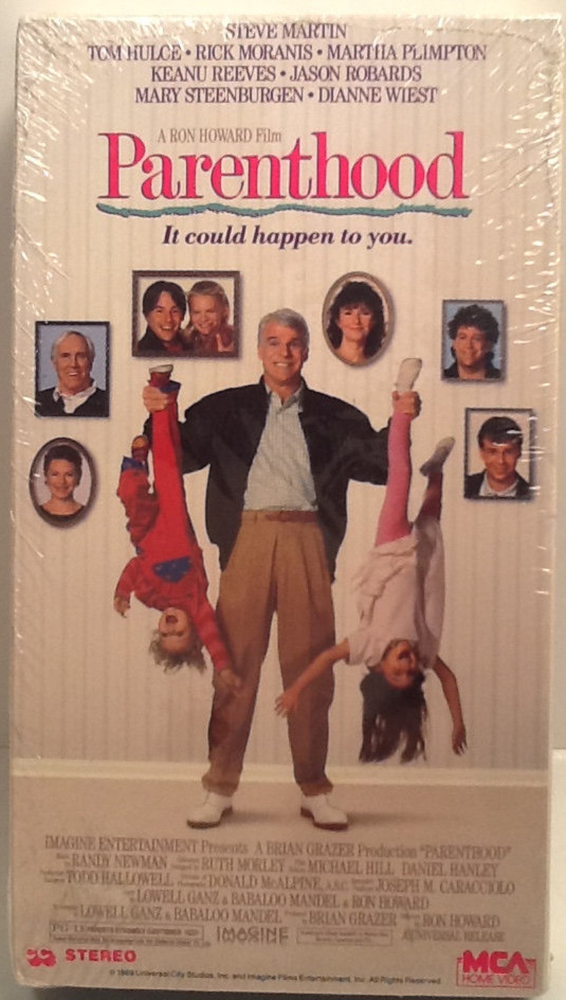 FACTORY SEALED Parenthood VHS Steve Martin Rick Moranis Martha - Etsy