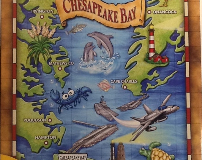 Chesapeake Bay Virginia Beach Cape Charles Tangier Island Onancock ...