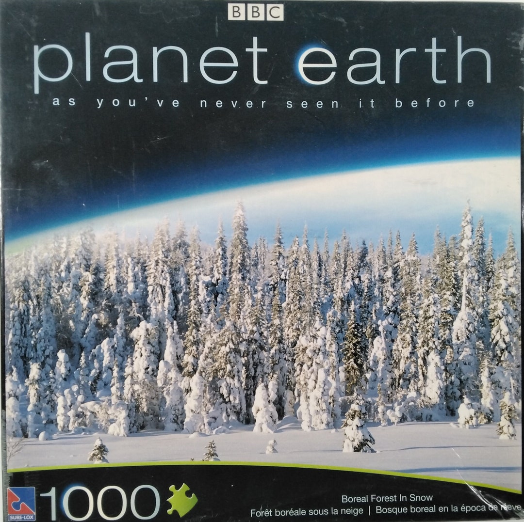 Boreal Forest in Snow Planet Earth BBC Jigsaw Puzzle 1000 Pc - Etsy