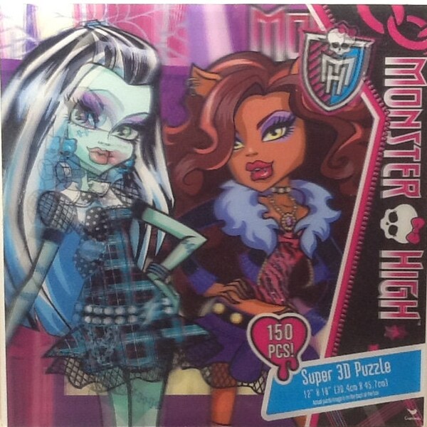 Monster High Puzzle - Etsy