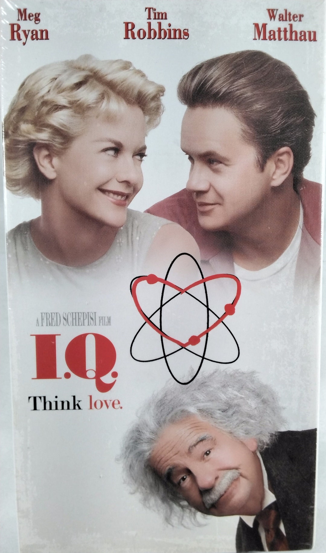 Factory Sealed I.Q. VHS Meg Ryan Tim Robbins Walter Matthau - Etsy