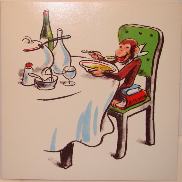 Curious George Cards - Etsy