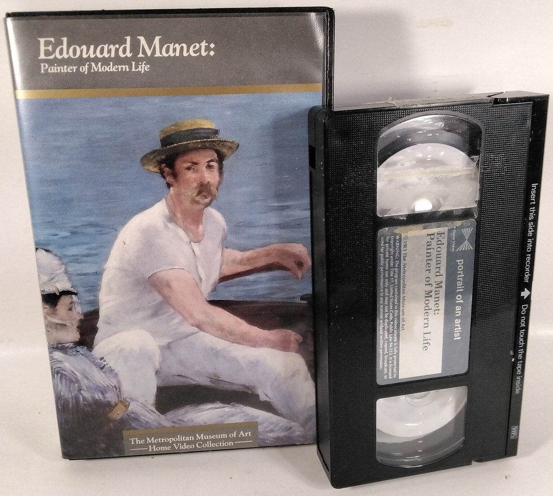 Vintage Edouard Manet VHS Painter of Modern Life Metropolitan Museum of ...