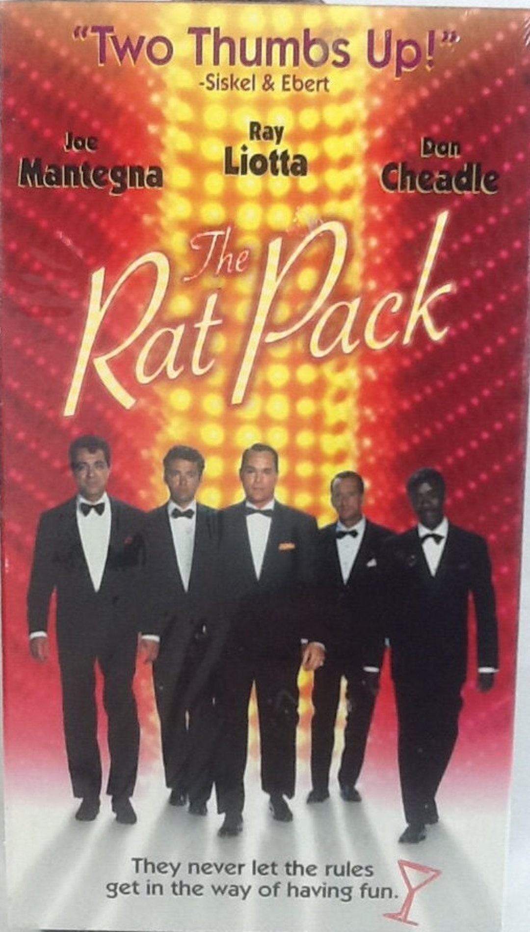 Factory Sealed the Rat Pack VHS Joe Mantegna Ray Liotta Don Cheadle ...