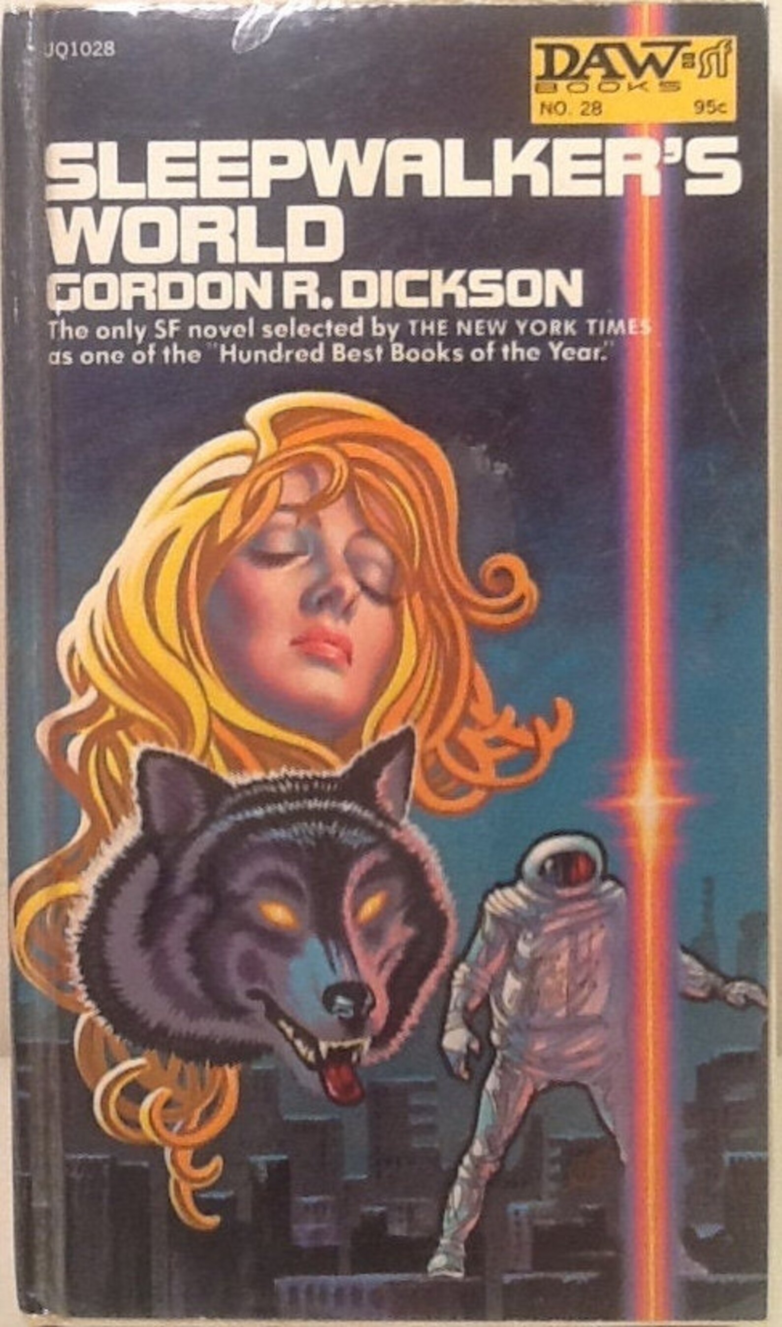 Vintage 1972 Sleepwalker's World Gordon R Dickson Daw - Etsy