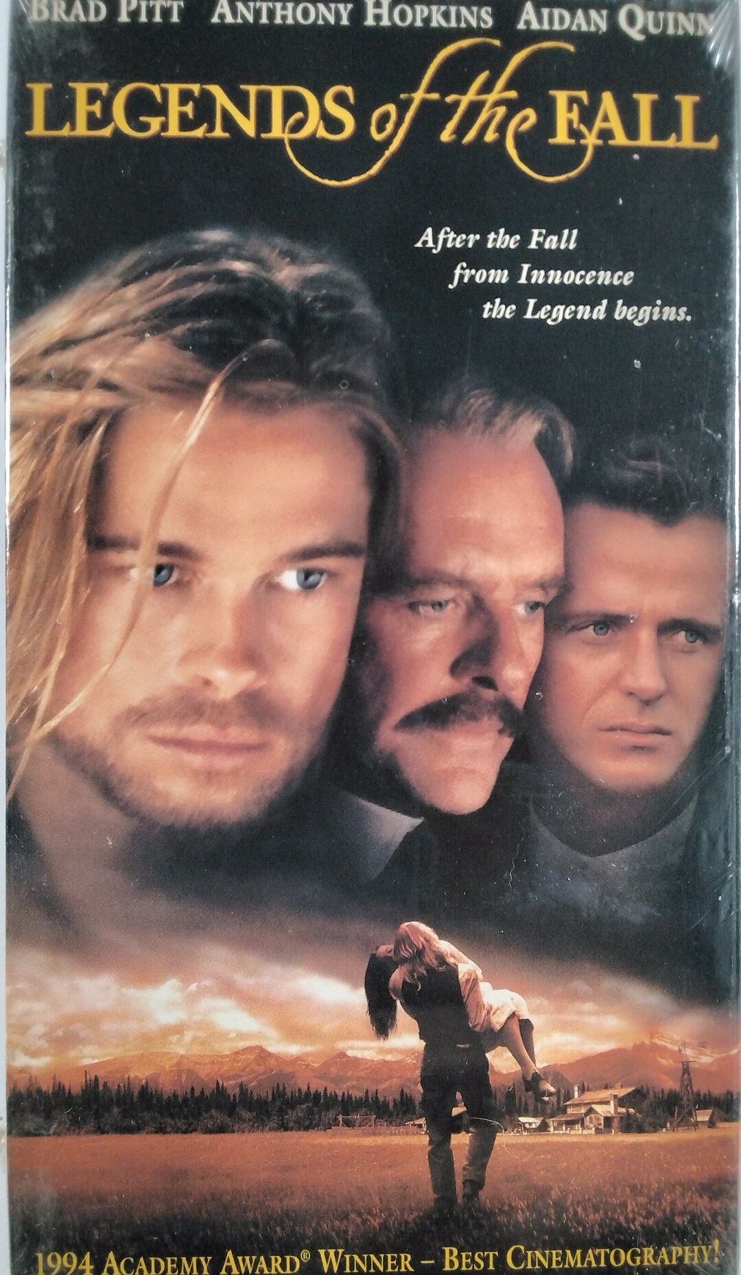 Factory Sealed Legends of the Fall VHS Brad Pitt Anthony Hopkins - Etsy