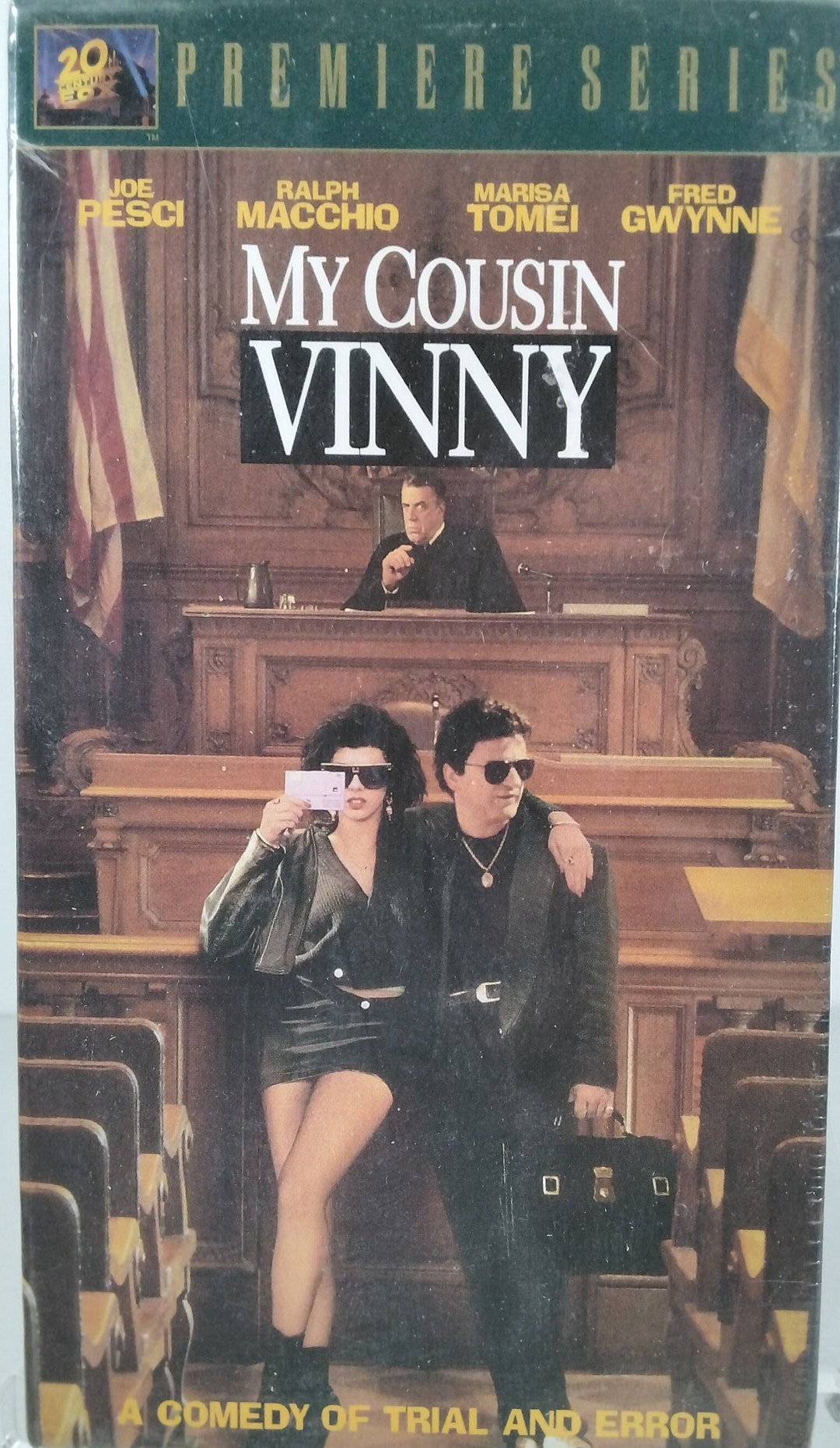 Factory Sealed My Cousin Vinny VHS Joe Pesci Marisa Tomei Ralph Macchio ...