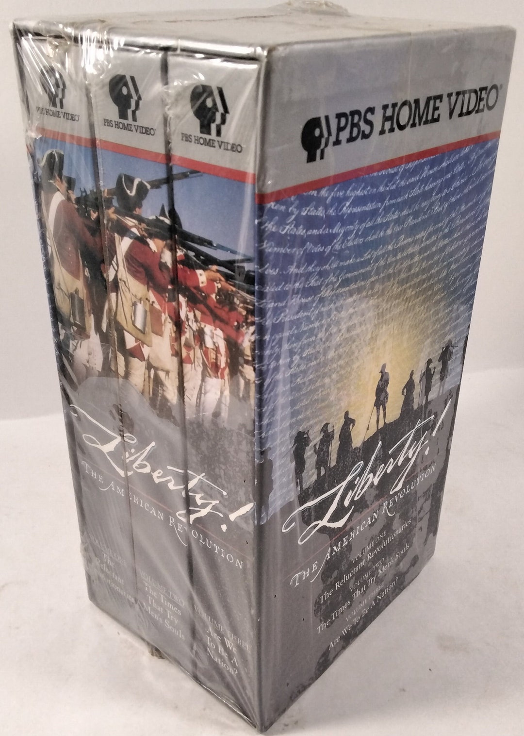 NEW Liberty the American Revolution VHS Complete Three-volume Set PBS ...