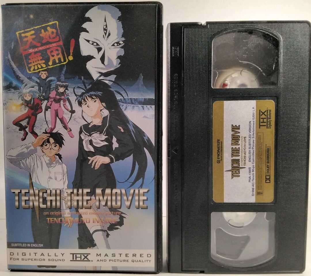Tenchi the Movie VHS an Original Animated Motion Picture Subtitled in ...