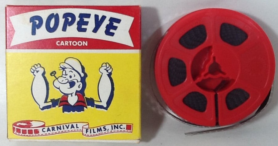 Vintage 8MM Carnival Films Inc. POPEYE CARTOON Fancy Skaters - Etsy
