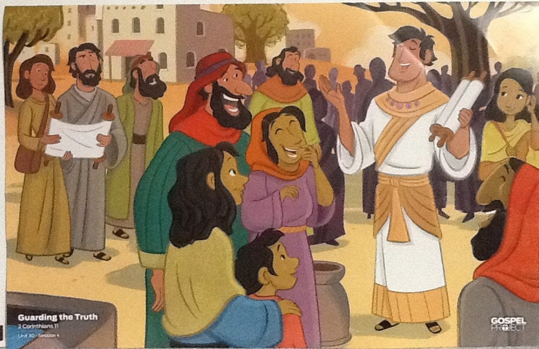 Guarding the Truth 2 Corinthians 11 Paul and the False Apostles Gospel Project Poster Print 11 X ...