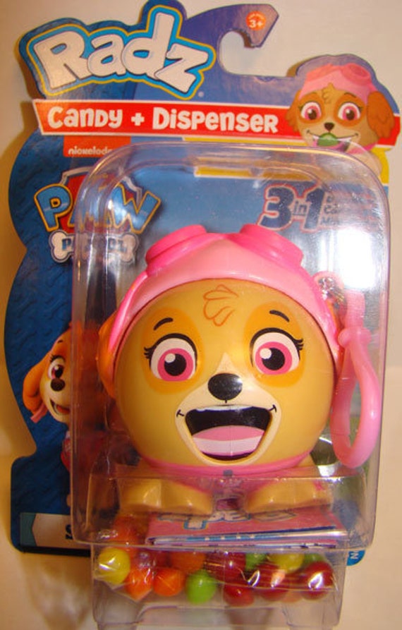 FACTORY SEALED Nickelodeon Paw Patrol Radz 3 in 1 Candy - Etsy