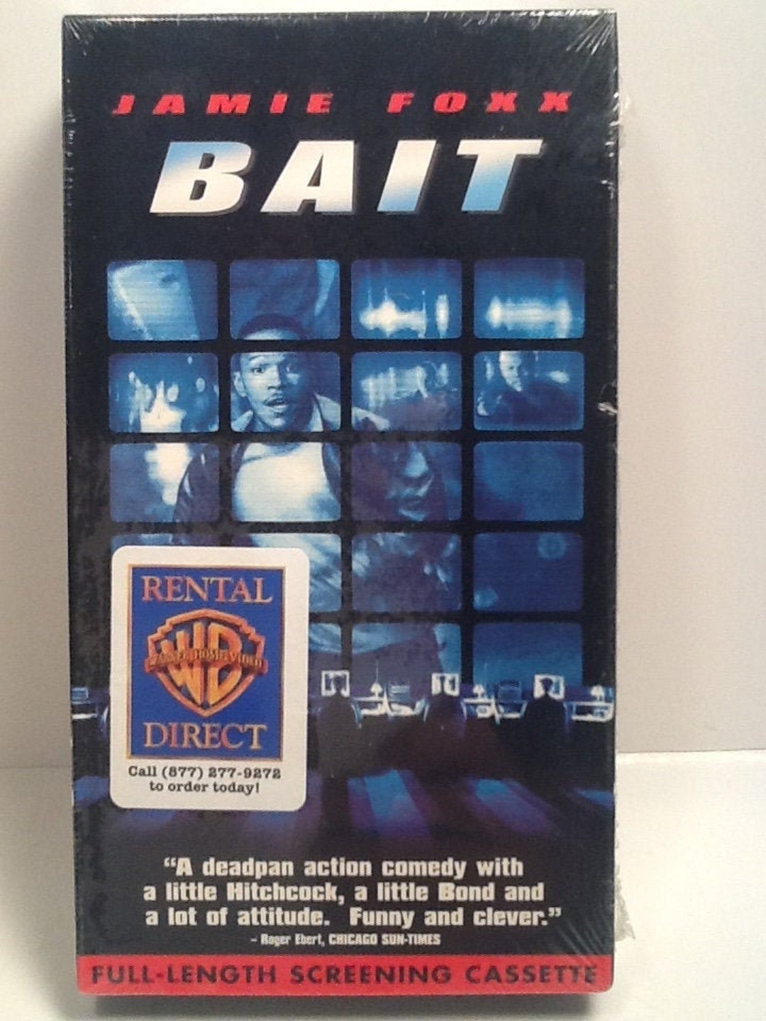 FACTORY SEALED Bait VHS Jamie Foxx Full-length Screening Cassette David ...