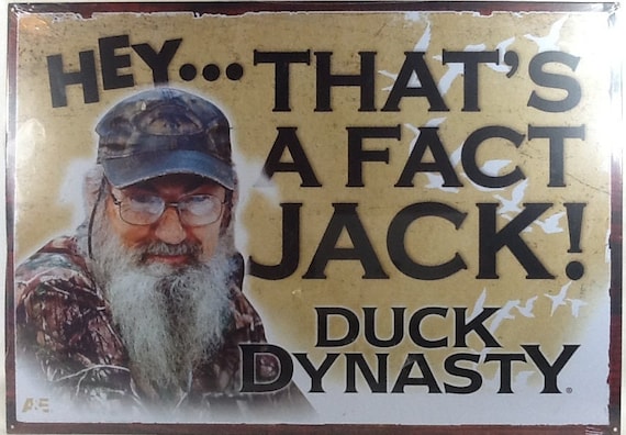 Si Robertson Thats A Fact Jack