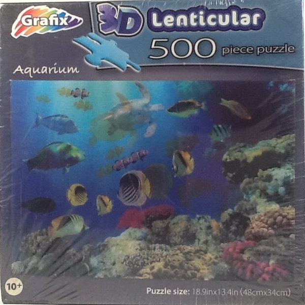 Fish Aquarium Puzzle - Etsy
