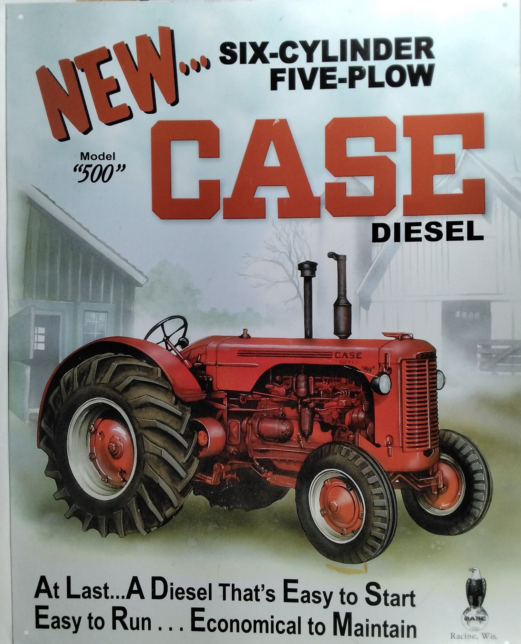 Case Tractor Model 500