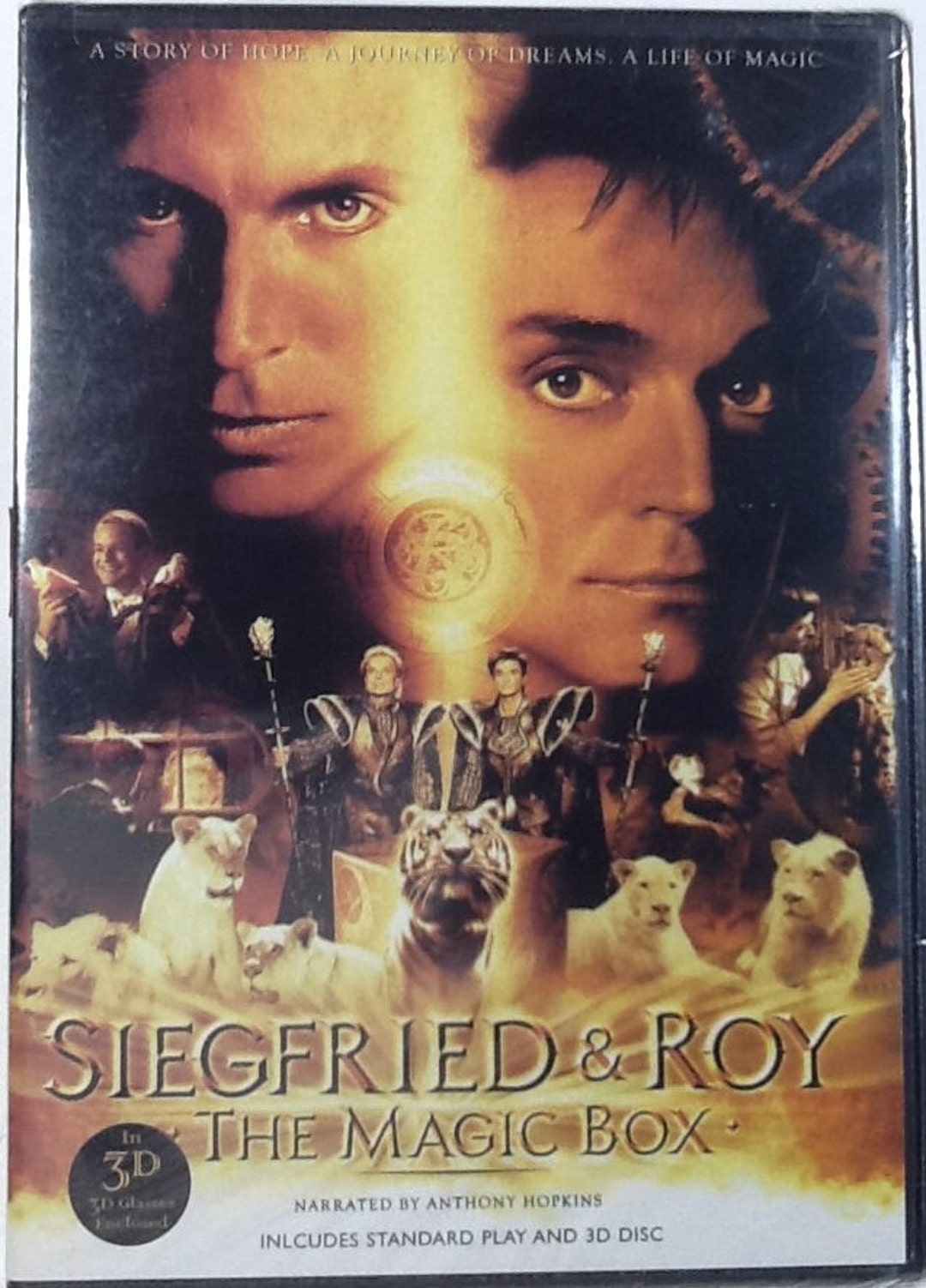FACTORY SEALED Siegfried & Roy the Magic Box DVD Narrated by Anthony ...